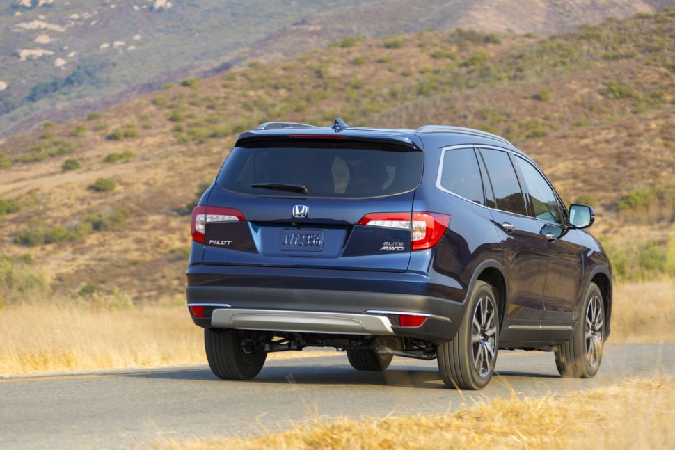 Honda Pilot technical specifications and fuel economy
